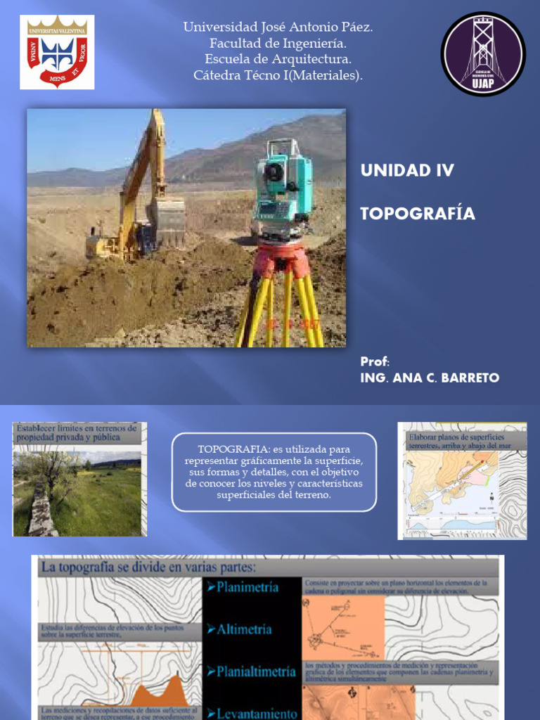 Introducción a la Topografía | PDF | Topografía | Pendiente
