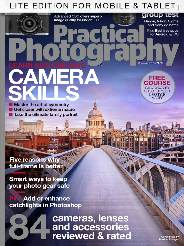 Practical Photography - September 2015 UK | PDF | Camera Lens | Camera