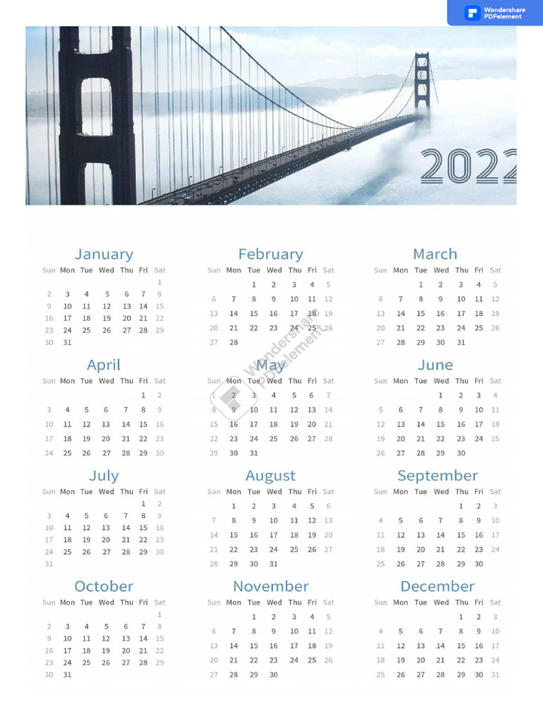 Business Bridge Calendar | PDF