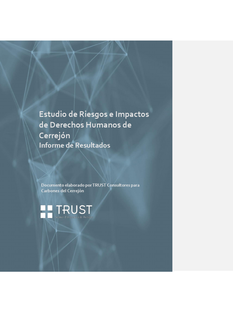 Estudio de Riesgos e Impactos Cerrejón - Documento Público | PDF ...