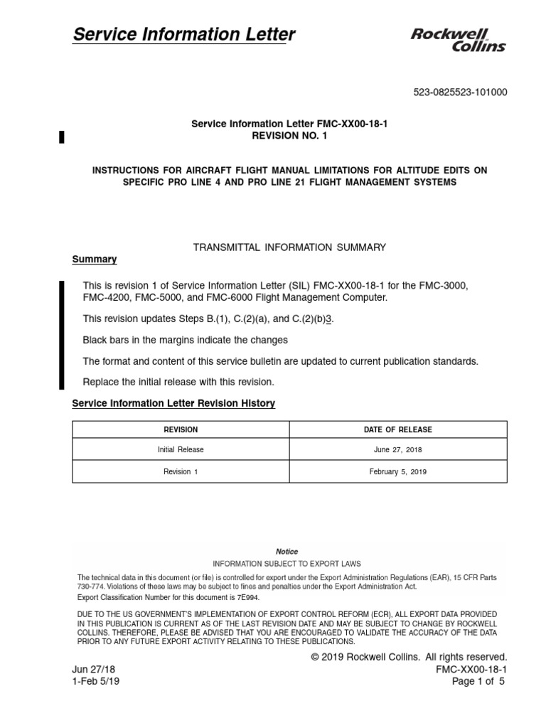 FAA 2018 0977 0014 - Attachment - 1 | PDF | Altimeter | Aviation