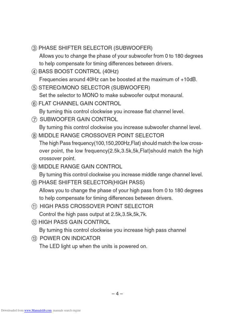 2 Manual Crossover Pyramid c82 | PDF