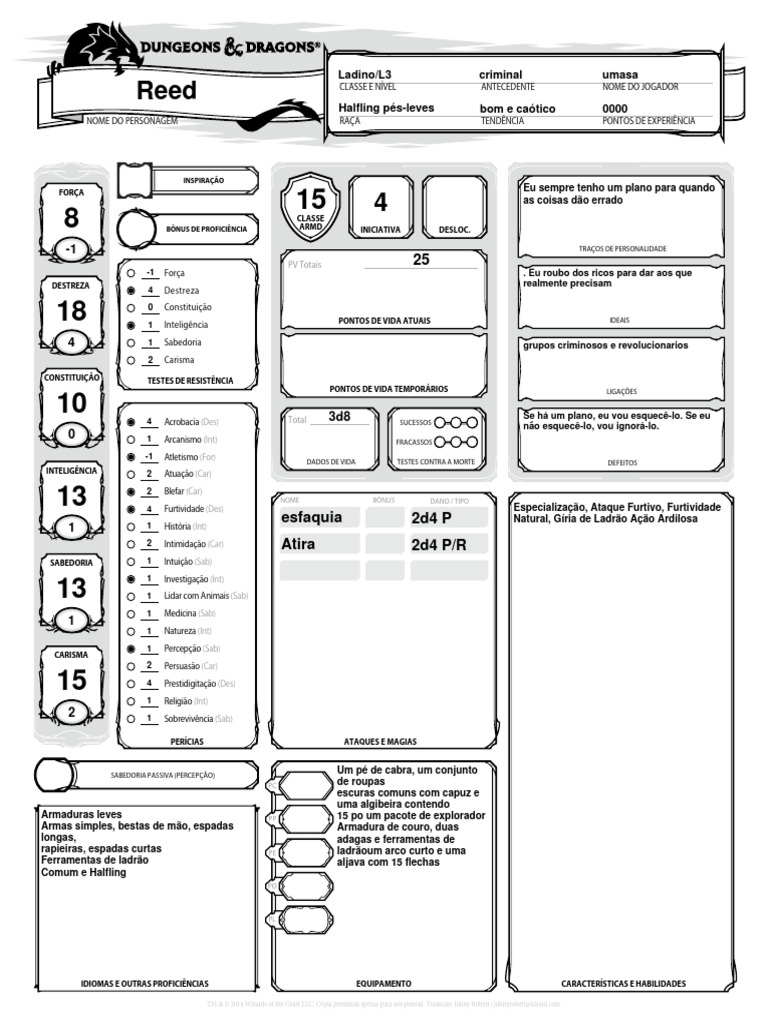 Ficha Ded Level4 | PDF