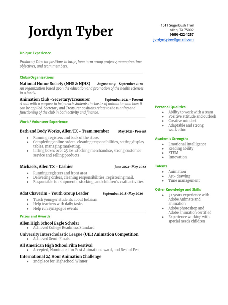 JT Resume | PDF | Cognition | Learning