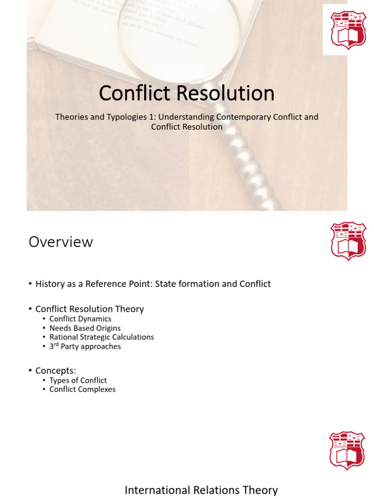 Lecture 2 Theories and Frameworks For Understanding Conflict | PDF | Hamas | Israel