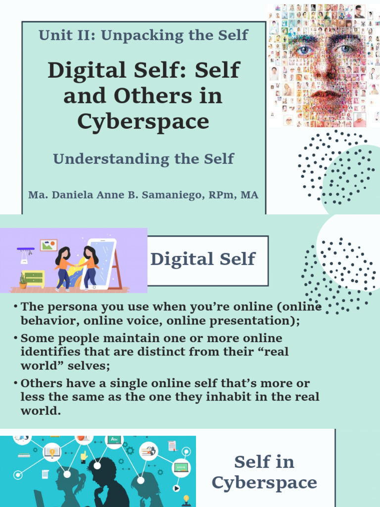 PSY100 Week 13 Unpacking The Self - The Digital Self (20231124095822) | PDF | Cognitive Science ...