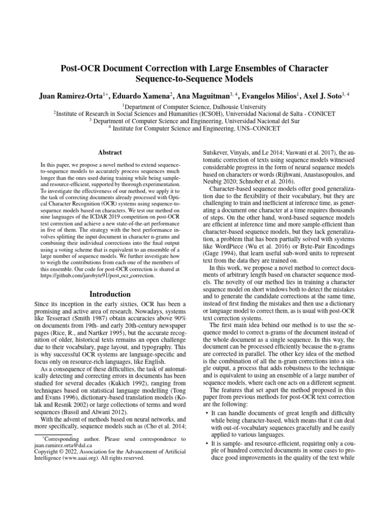 Guemes___AAAI_2022 | PDF | Optical Character Recognition | Computing