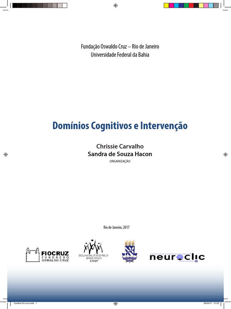 Cartilha Cognitivo Final | PDF | Memória | Aprendizado