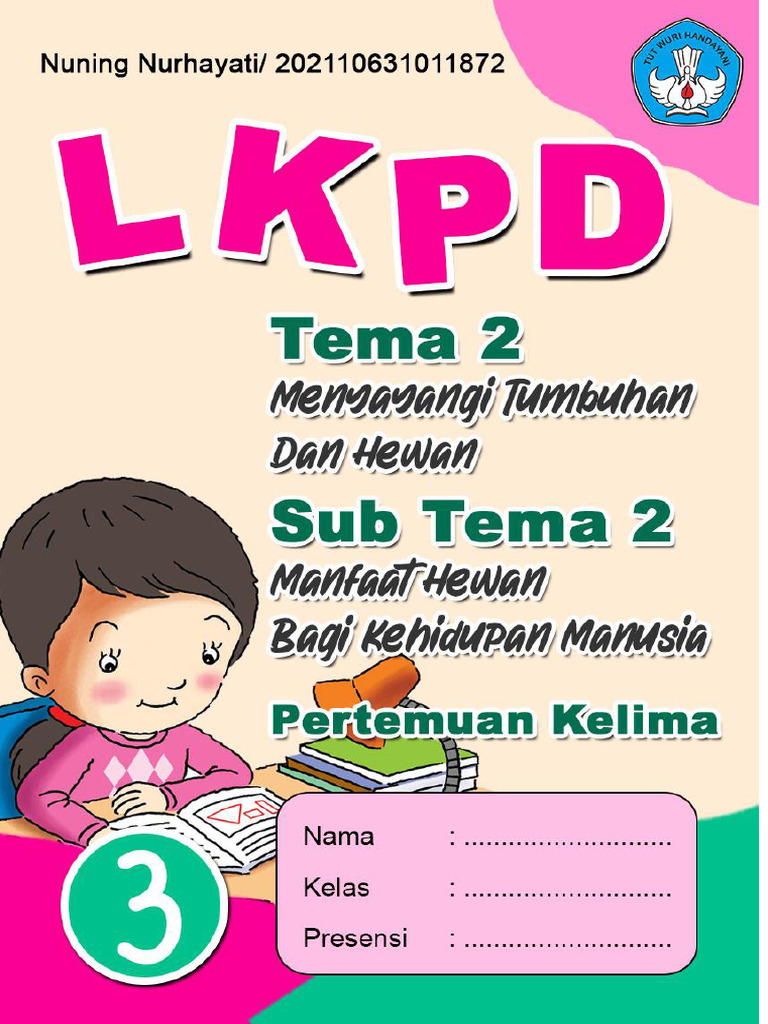 LKPD Kelas 3 Tema 2 Sub Tema 2 Pembelajaran Ke 5 | PDF