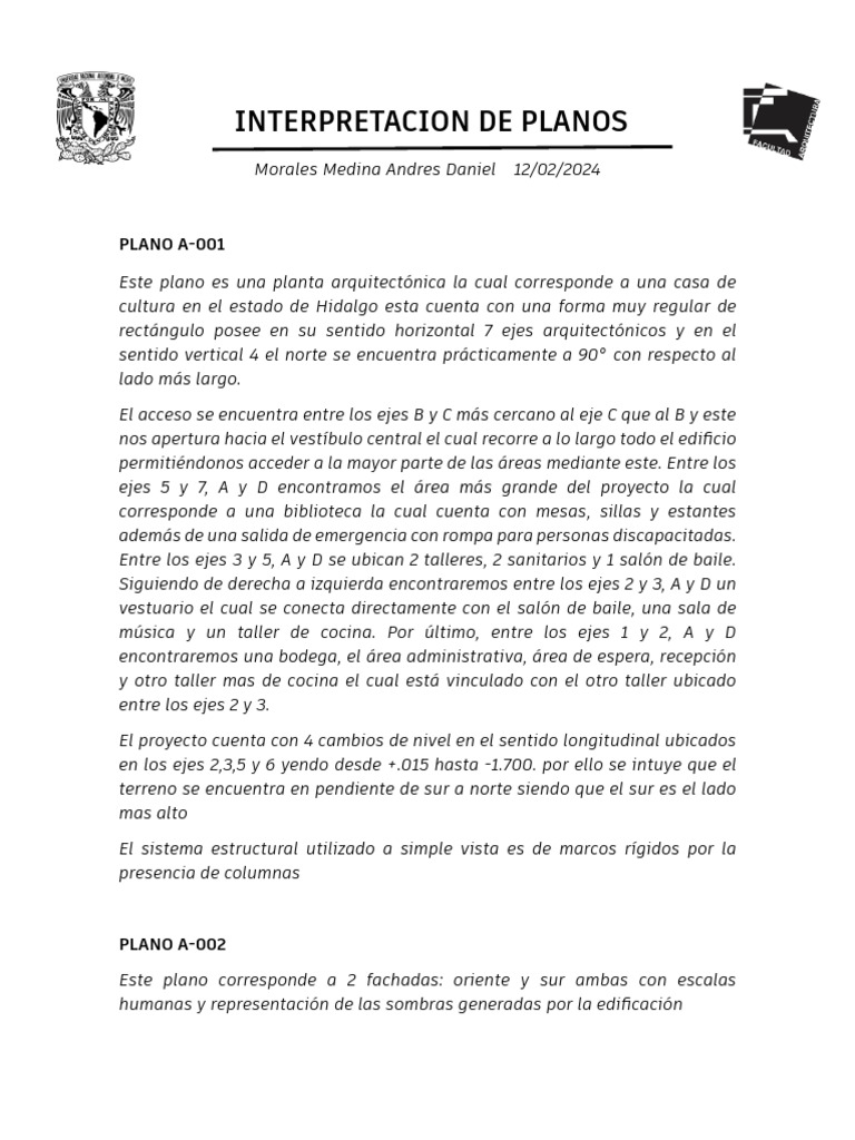 Analisis de Planos | PDF