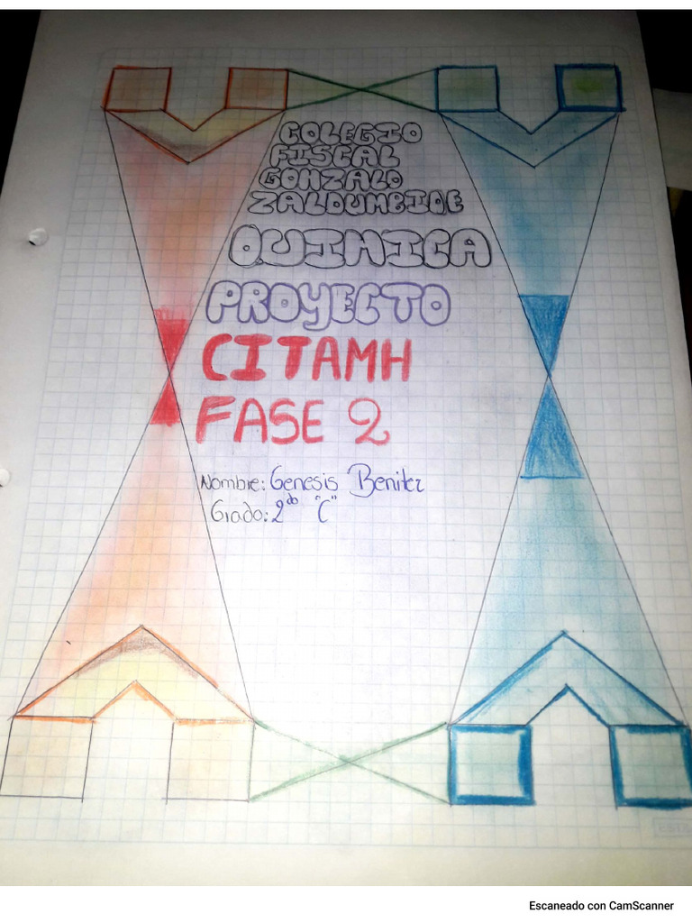 Proyecto Citamh de Química de Genesis BENITEZ 2BGU C | PDF