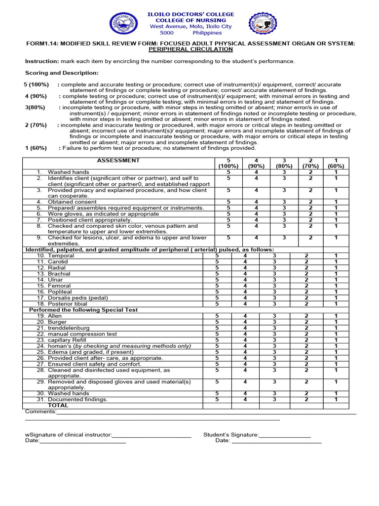 1.14 Peripheral Circulation | PDF