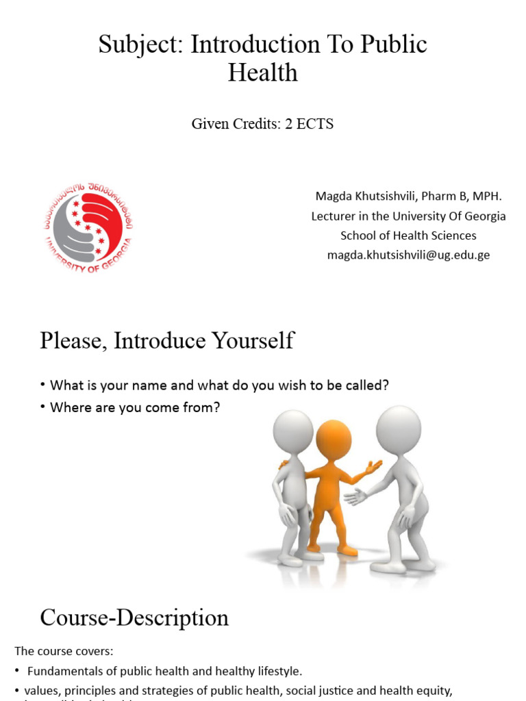 Lecture-1-Introduction To Public Health | PDF | Public Health ...