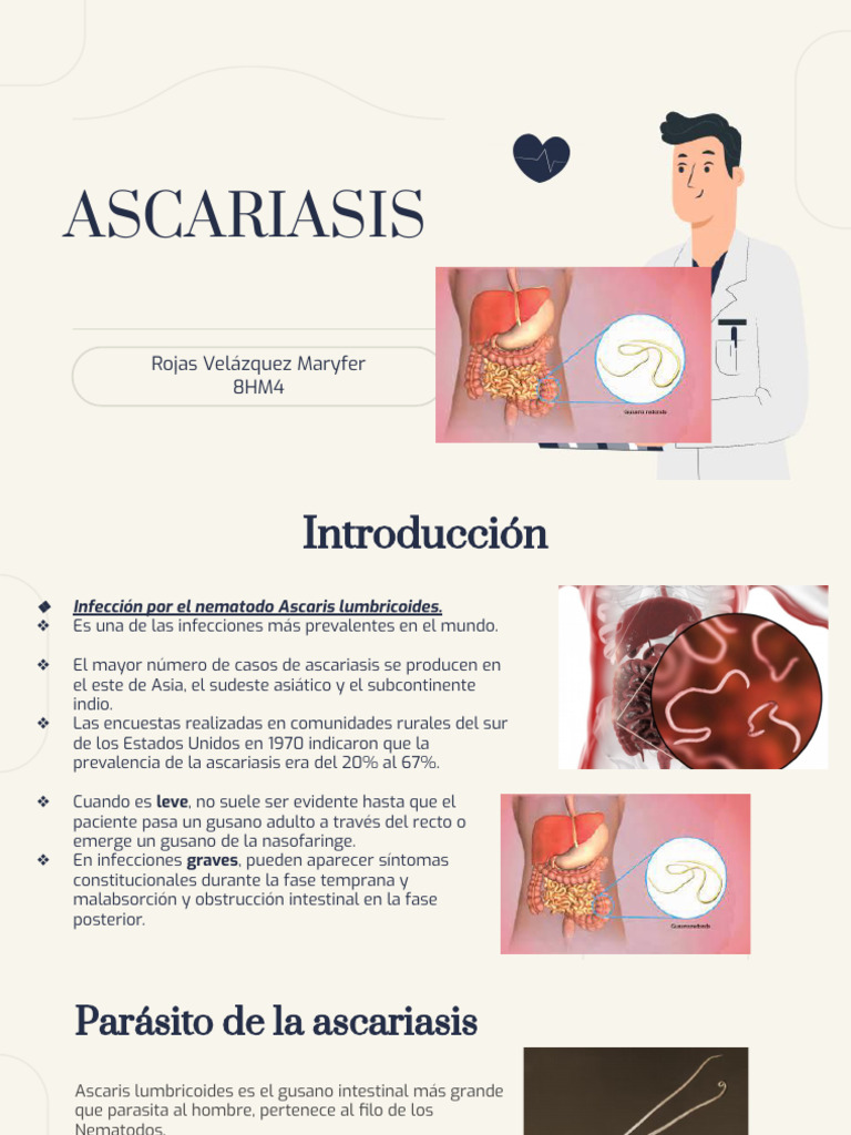 Ascariasis | PDF | Especialidades Medicas | Medicina CLINICA