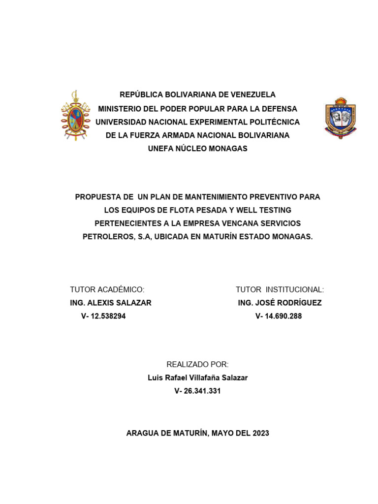 INFORME DE PASANTIAS LUIS VILLAFAÑA Definitivo | PDF | Business | Inflación