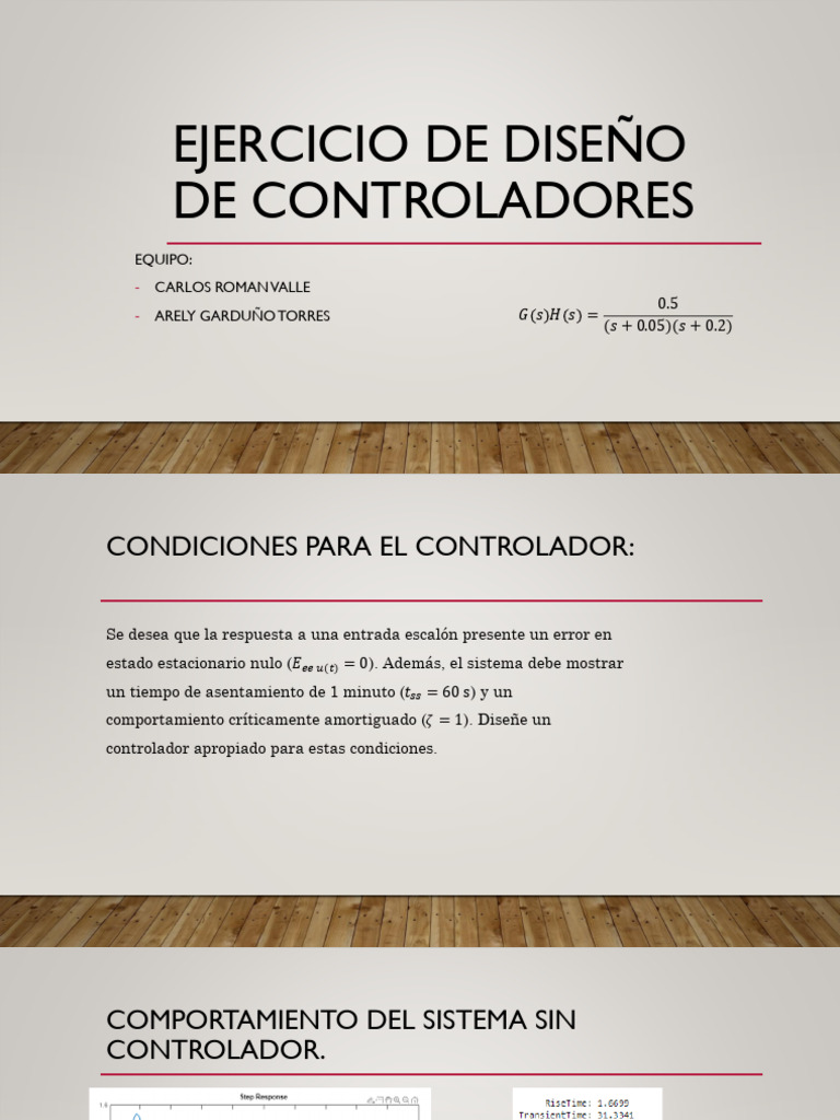 Ejercicio de Diseño de Controladores | PDF | Informática