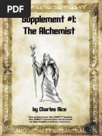 Alchemist's Supplies Guide for 5E | PDF | Alchemy | Gunpowder