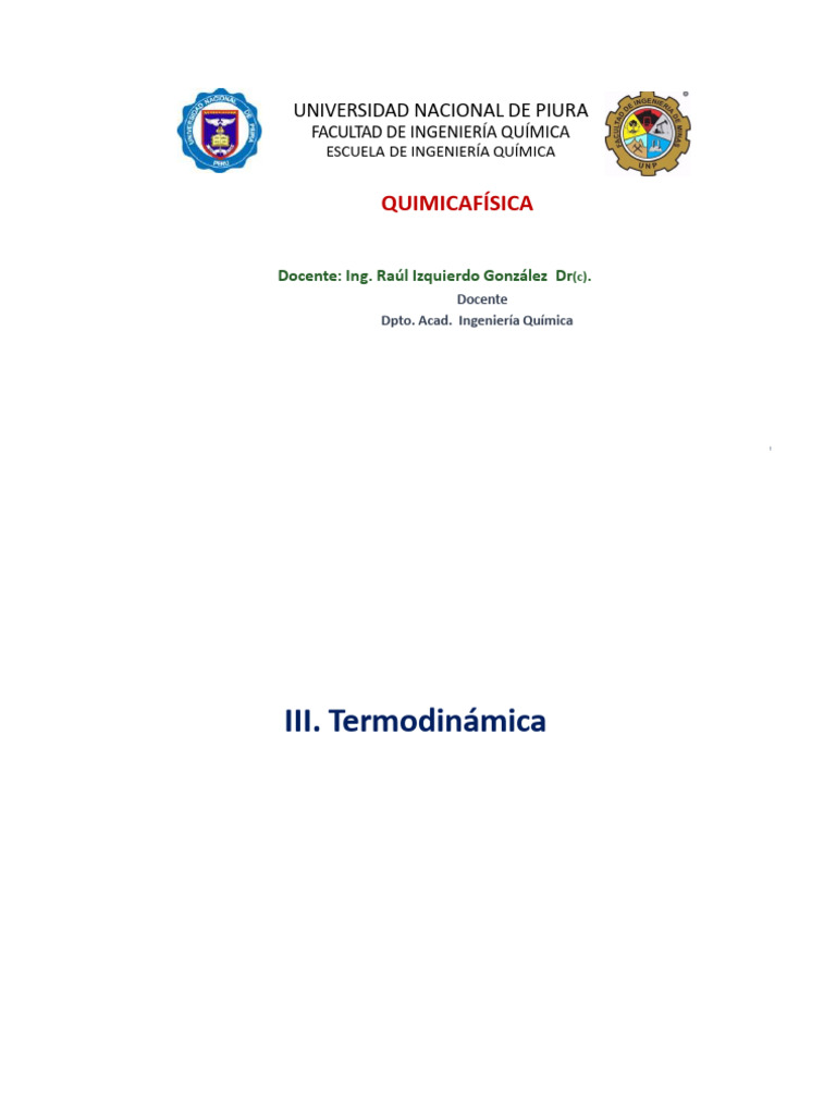 clase 10- 1er Ley Termodinámica-Ecuación | PDF | Capacidad calorífica | Gases