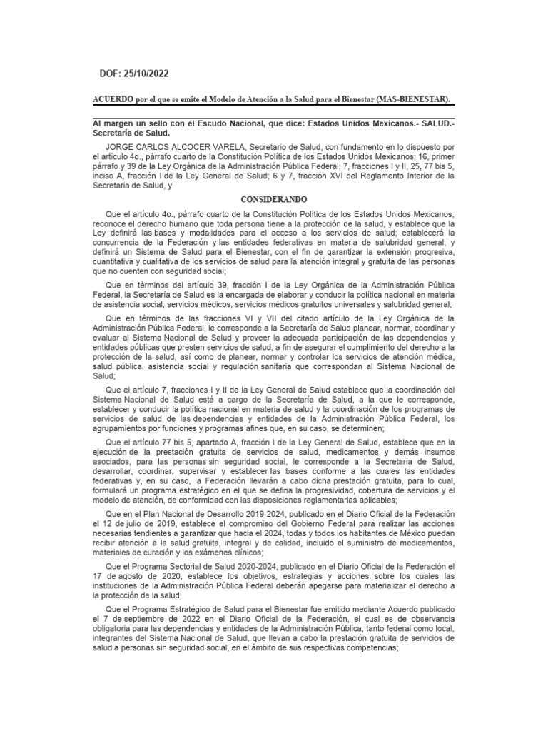 Mas Bienestar 2024 | PDF | Gobierno