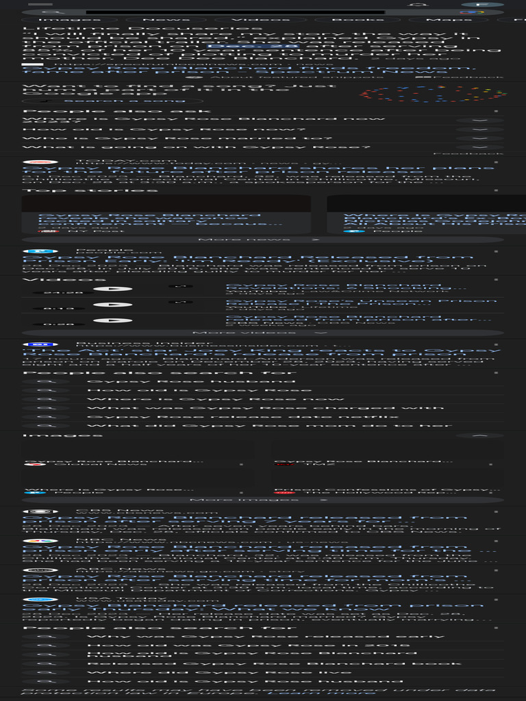 Gypsy Rose Blanchard Release Date - Google Search | PDF | Mystery ...