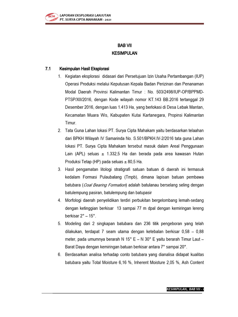 BAB VII Kesimpulan SCM | PDF