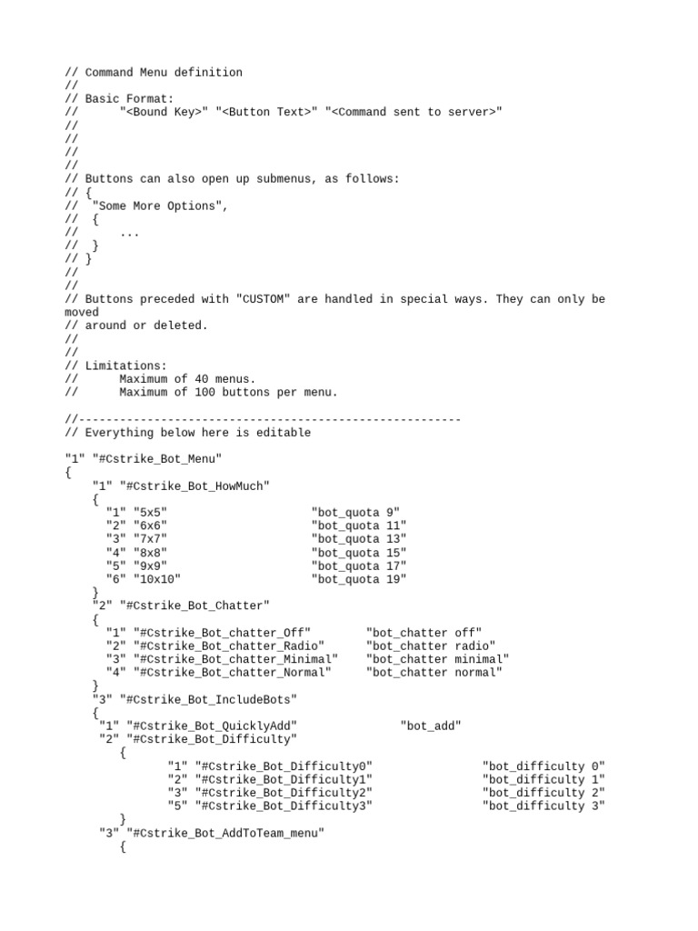 Commandmenu | PDF | Menu (Computing) | System Software
