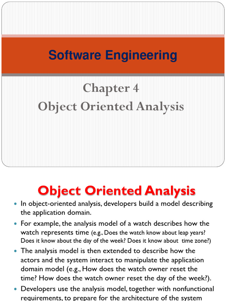 Chapt 4 | Download Free PDF | Use Case | Class (Computer Programming)