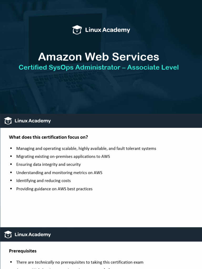 Aws Sysops Slides 1473452173 | Download Free PDF | Replication (Computing) | Backup