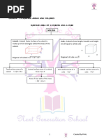Lateral Area Formulas Explained | PDF | Area | Sphere