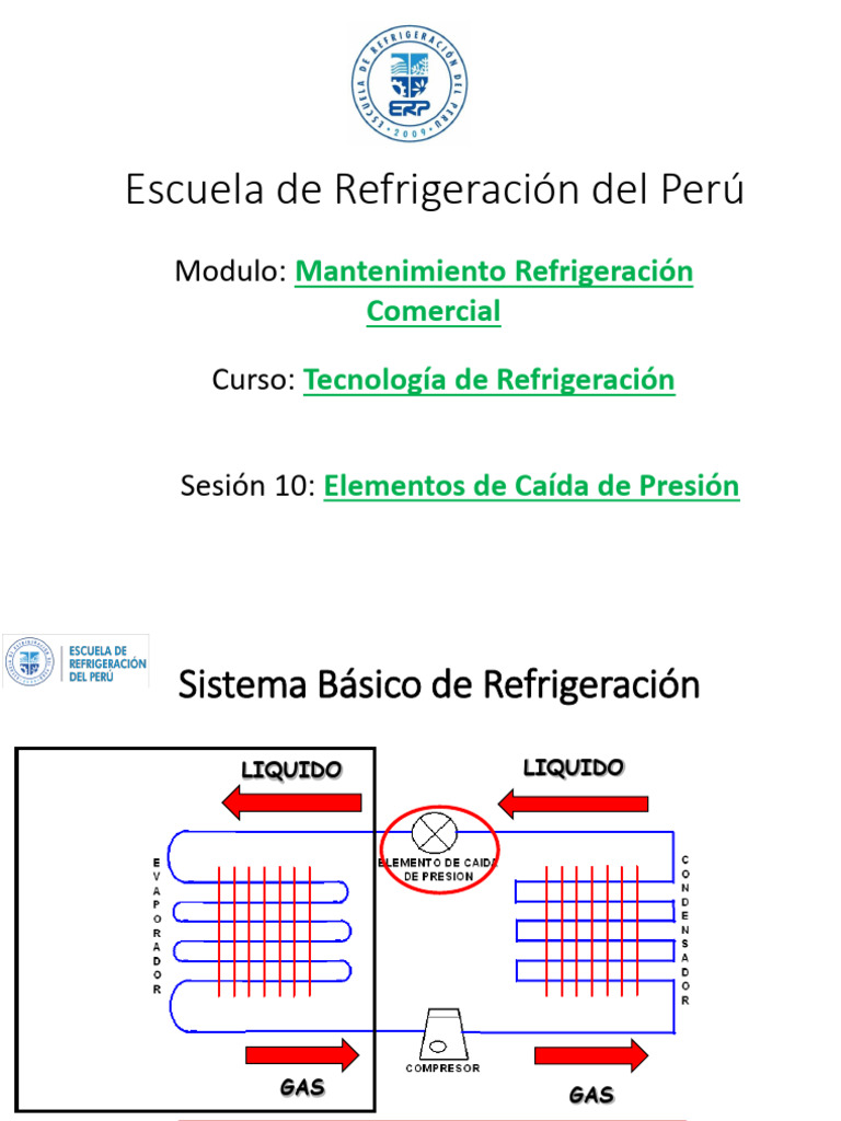 10 Tref Mantenimiento - Elementos Caida de Presion | PDF