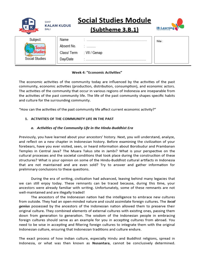 Influence of Past on Indonesia's Economy | PDF | Java