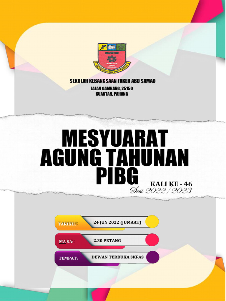Buku Program Pibg Skfas | PDF