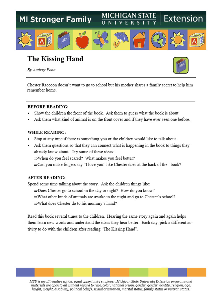 The Kissing Hand | PDF