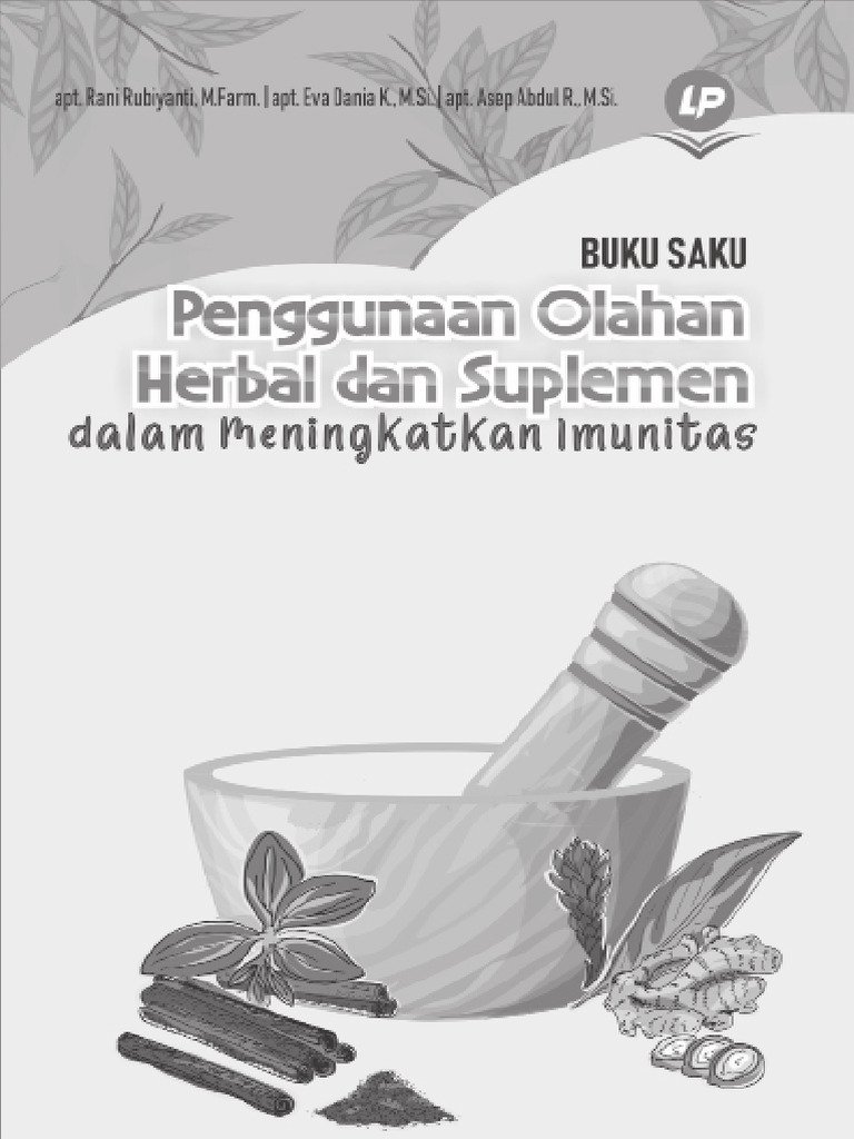 Draft Buku Saku Penggunaan Olahan Herbal Dan Suplemen | PDF | Sains & Matematika