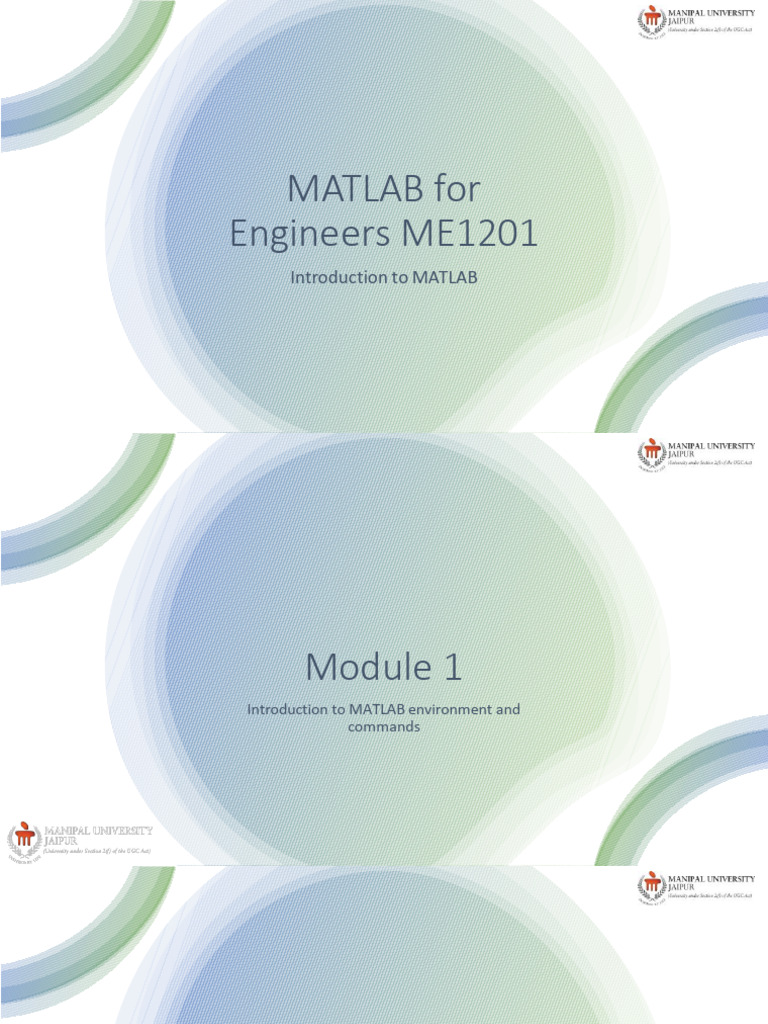 MATLAB Basics for Engineers | PDF | Interpolation | Matrix (Mathematics)