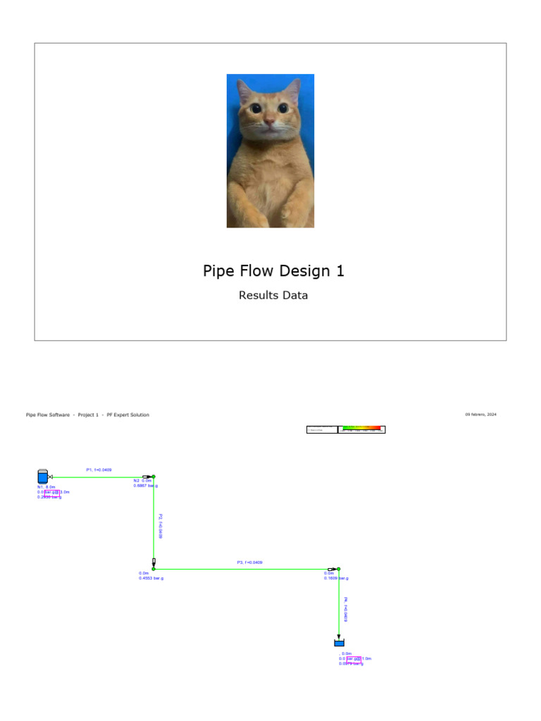 Tarea Tuberia 2 PIPEFLOW | PDF | Pump | Fluid Dynamics