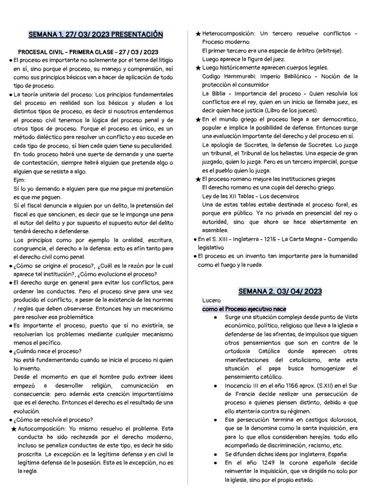 Resumenes de La Clase de Canelo | PDF | Jurisdicción | Ley procesal