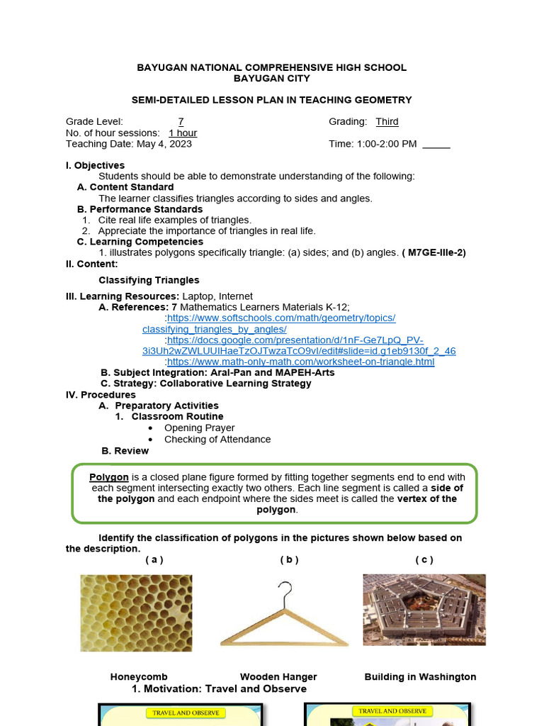 Diza CO1 2023 | PDF | Triangle | Angle