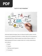 10 Safety Rules of The Workshop | PDF | Safety | Personal Protective ...