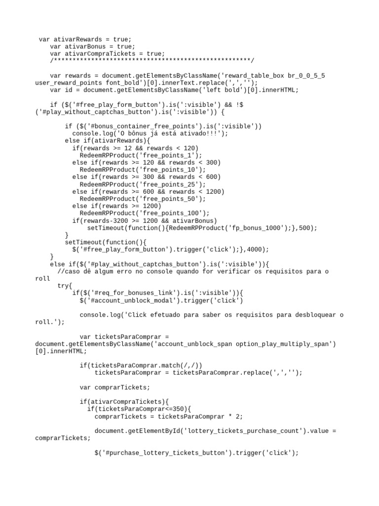 Automated Reward System Script | PDF | Games & Activities | Computers