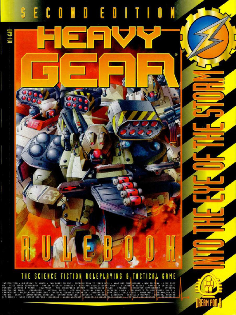 Heavy Gear Dp9 101 Rulebook 2ed PDF Free | PDF