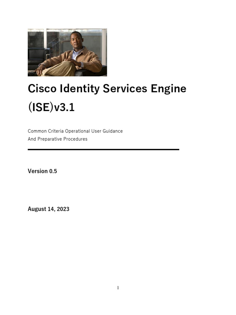 Cisco Identity Services Engine (ISE) v3.1: Common Criteria Operational ...