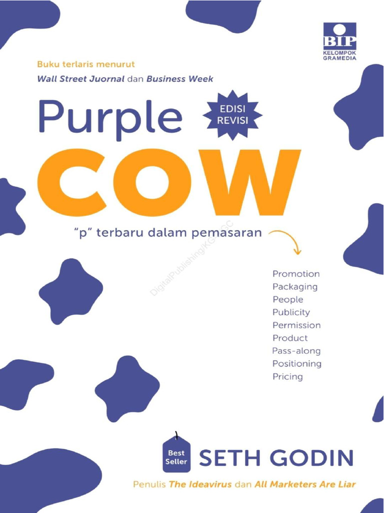 ID - Purple Cow by Seth Godin | PDF