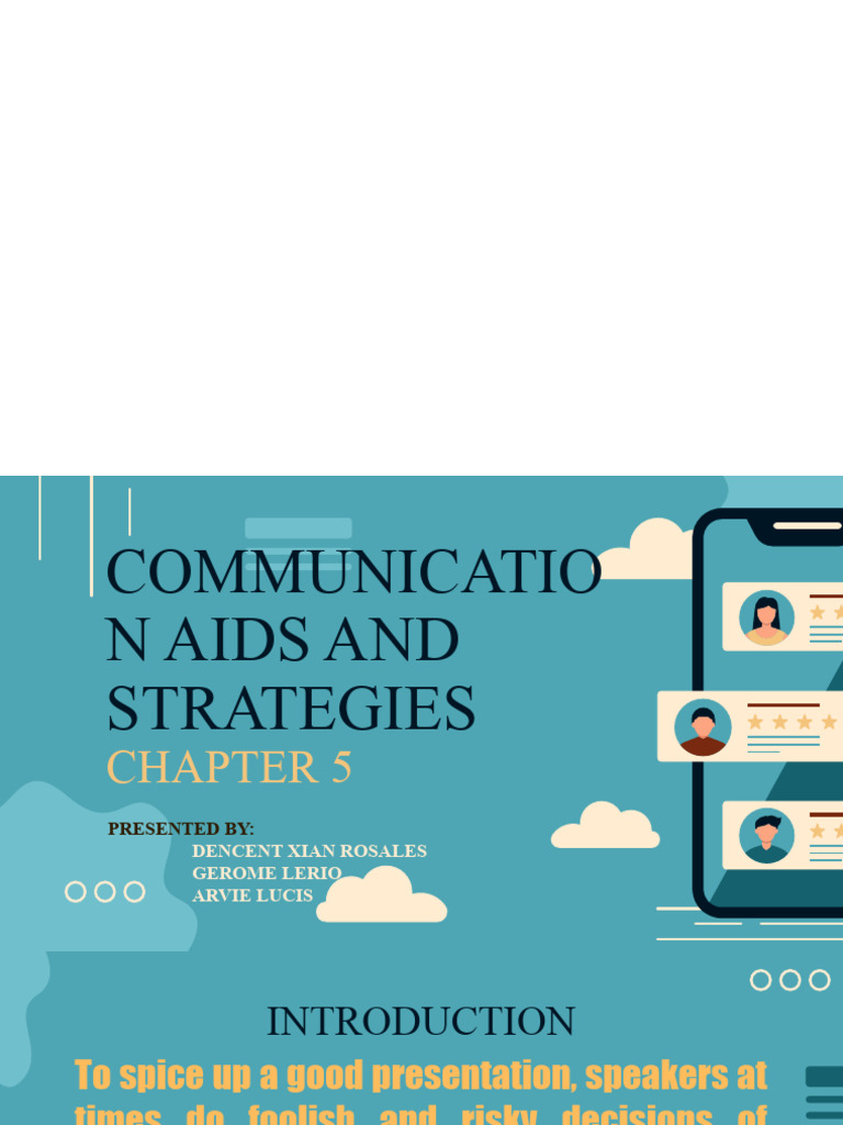 Communication Aids and Strategies | PDF | Diagram | Pie Chart