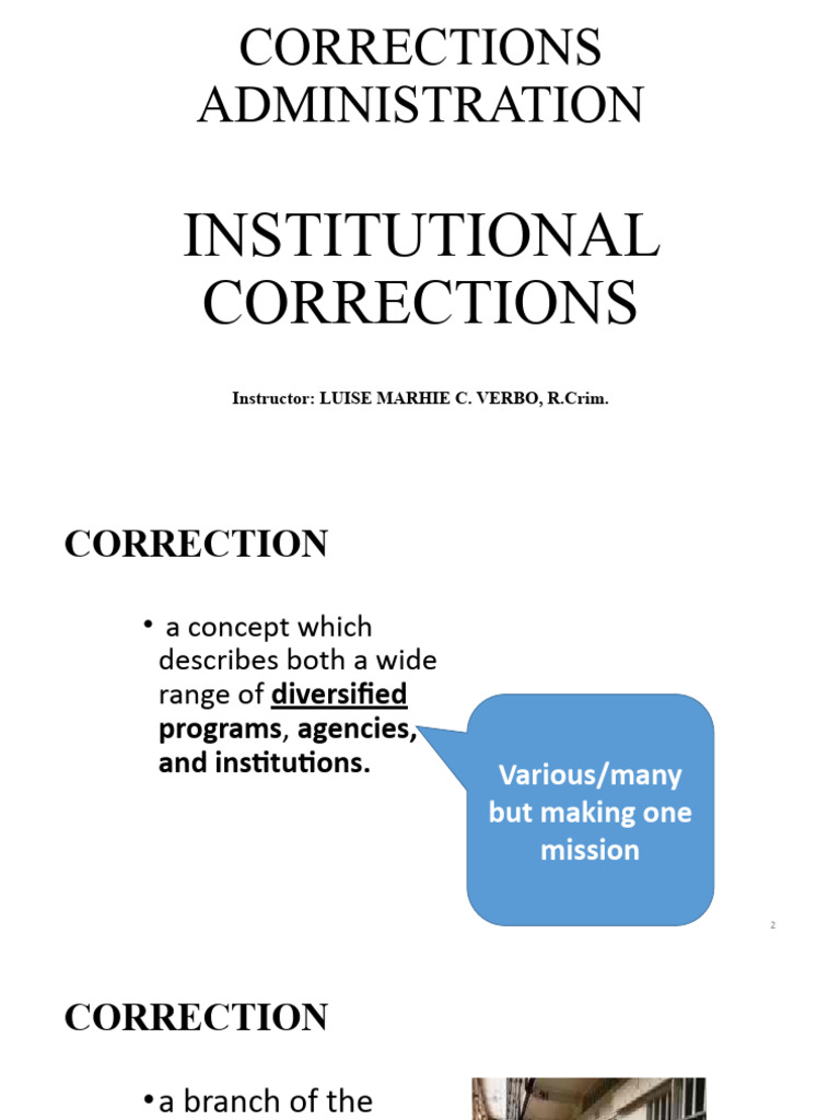 Understanding Correctional Administration | PDF | Prison | Crimes
