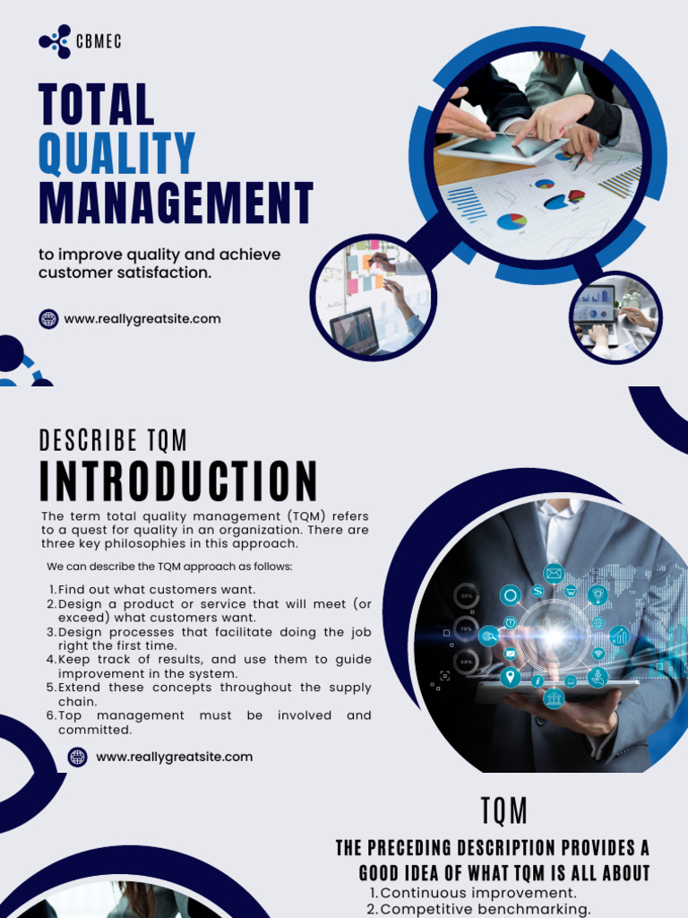 Total Quality Management | PDF | Six Sigma | Leadership