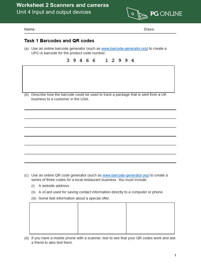 Barcodes and QR Codes: Tracking Guide | PDF | Barcode | Universal ...