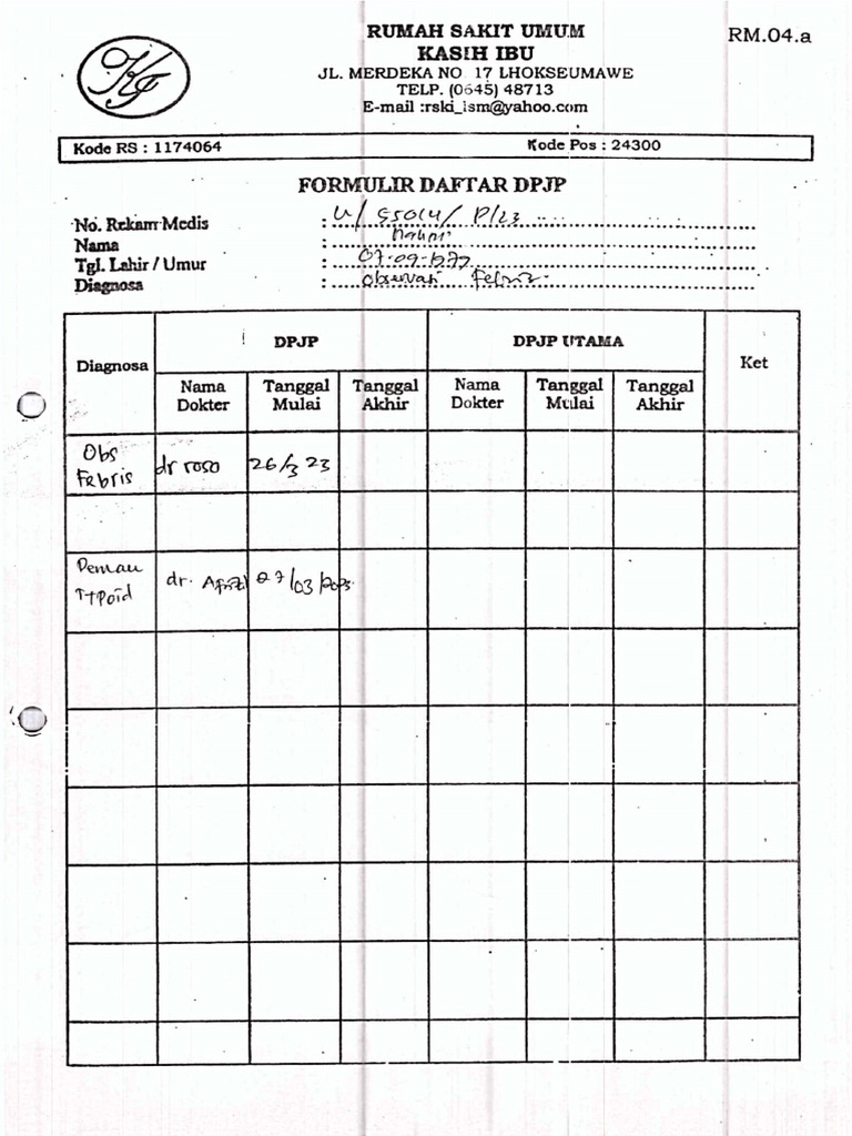 Form DPJP | PDF