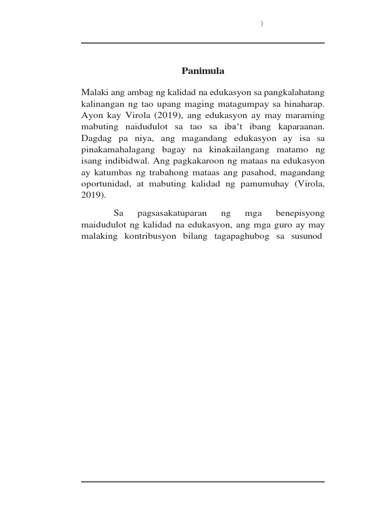 Halimbawa Pananaliksik Gawan NG Abstrak Students | PDF