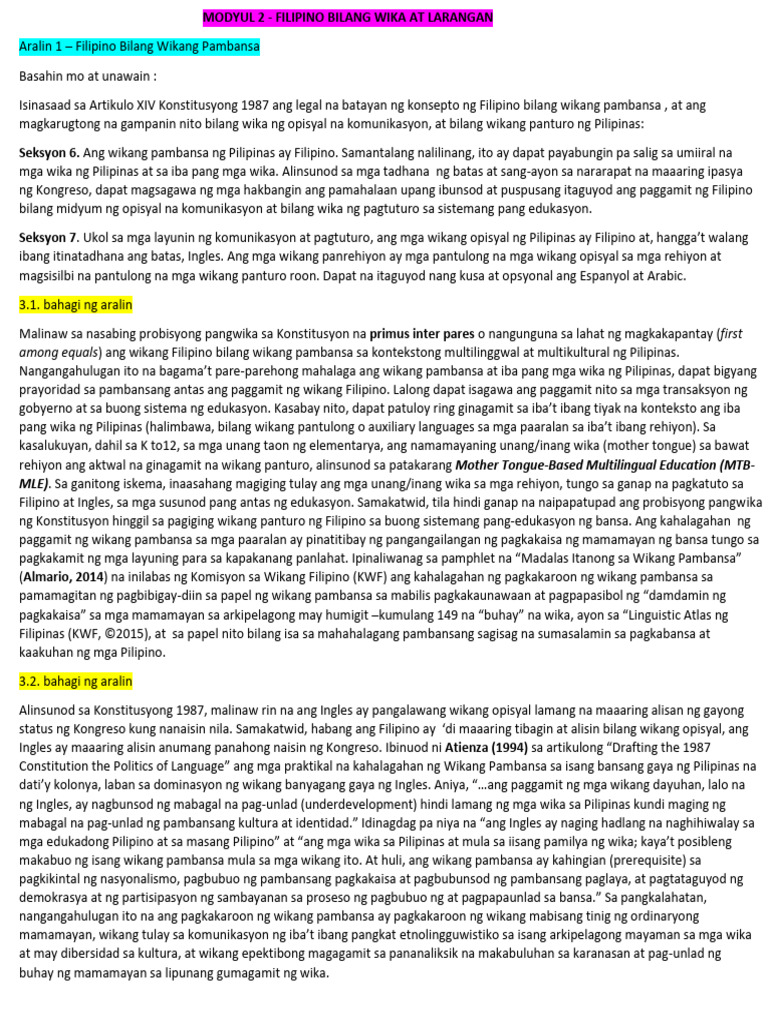 Fildis Module2 4 | PDF